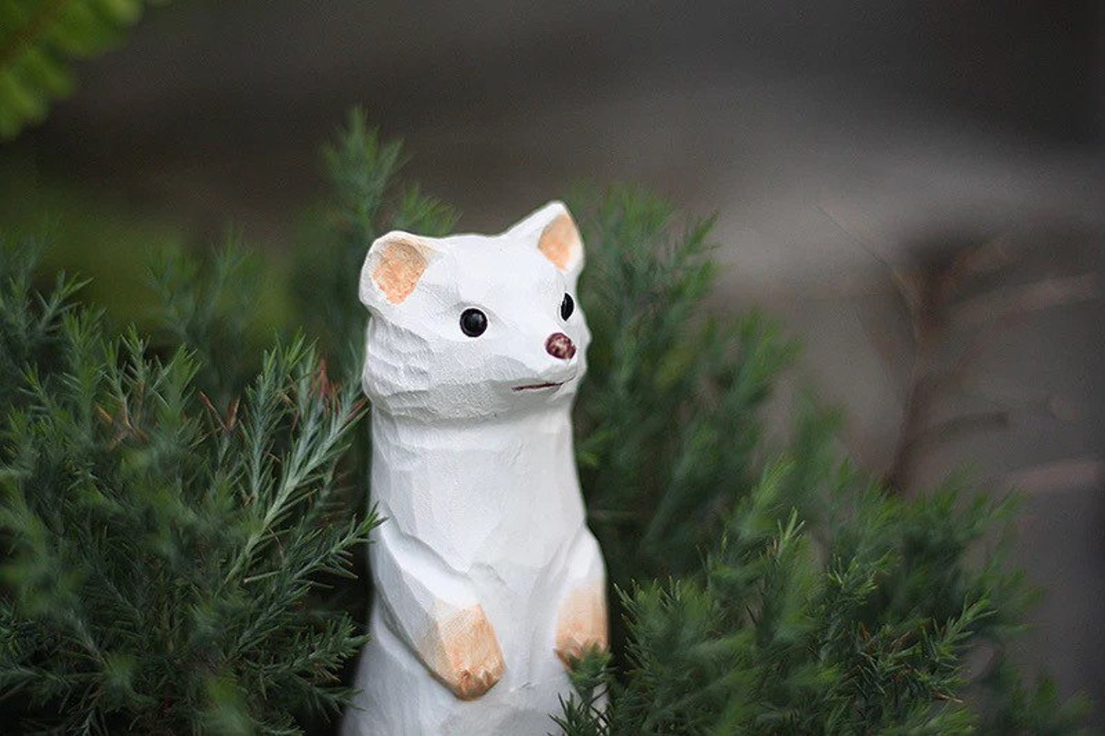 Ling Ferret Figurines Wooden Lung Ferret Home Decor Wooden Decor Moms ...