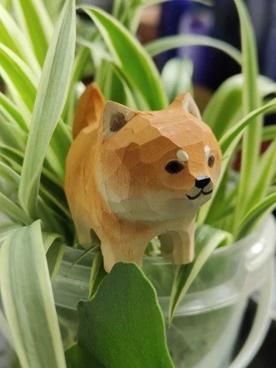 Little Shiba Inu Figurine Shiba Inu Statue Home Decor Figurine - Etsy