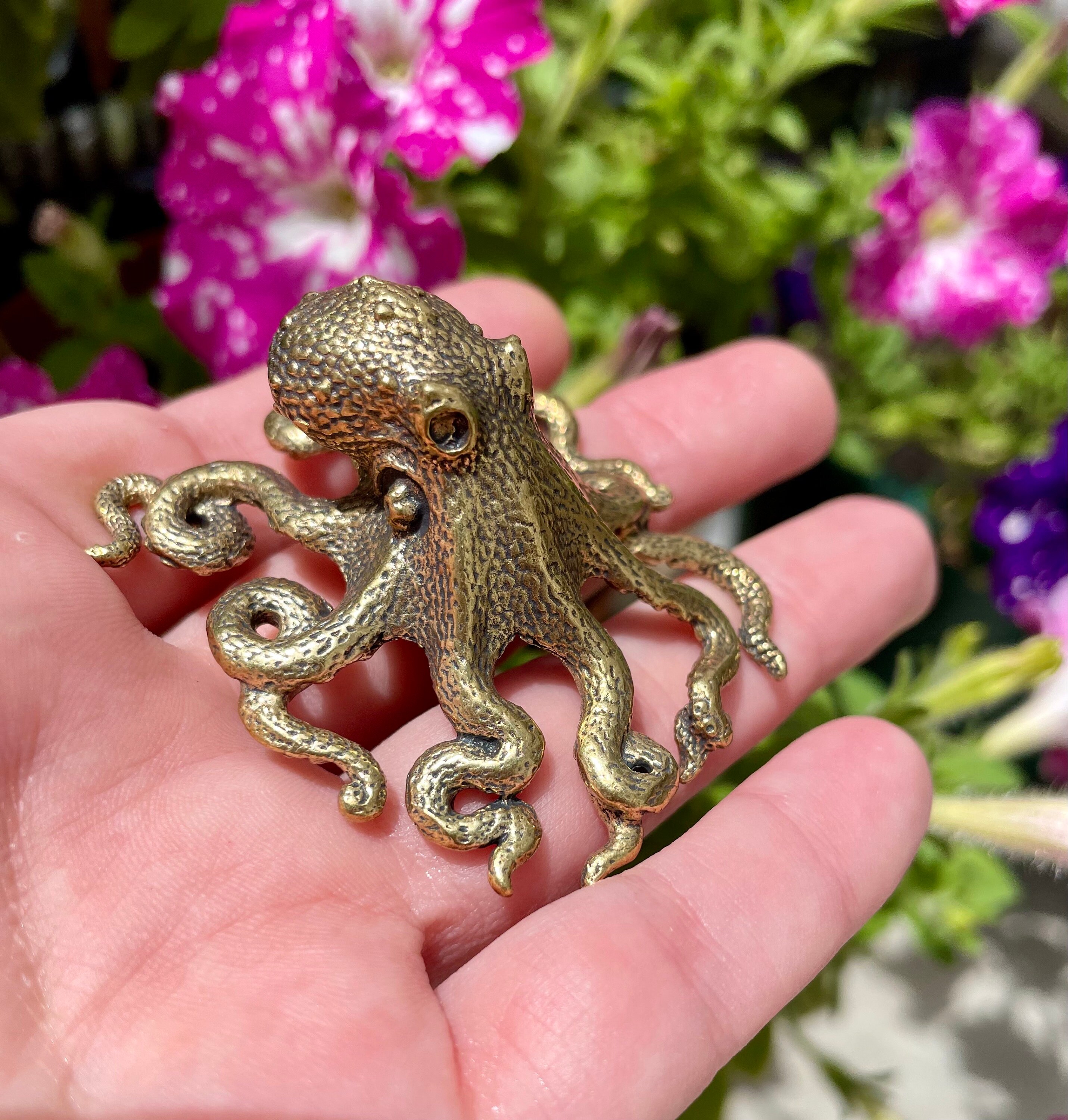 Symbol Octopus Figurine Home Decor Tea Accessories Octopus Tea Pets ...