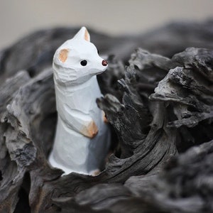 Ling Ferret Figurines Wooden Lung Ferret Home Decor Wooden Decor Moms ...