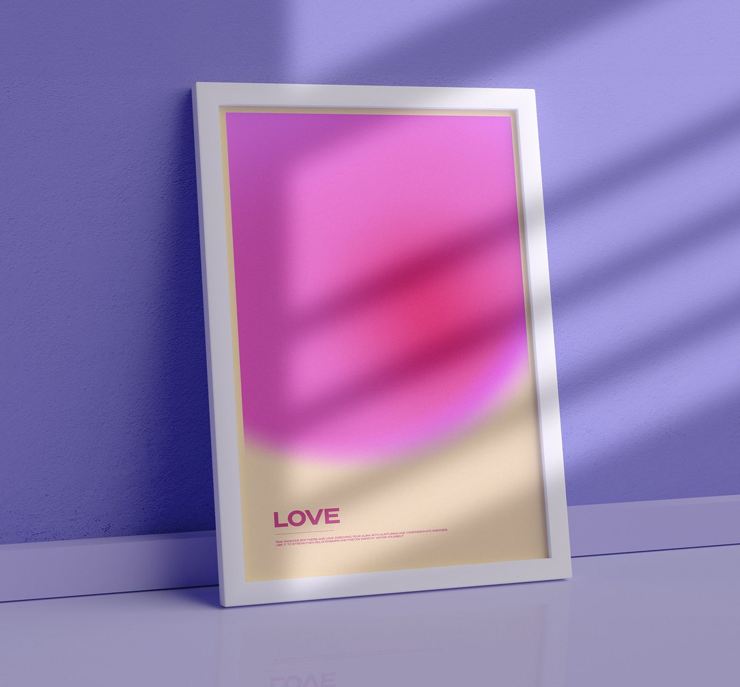 Aura Prints - Gradient Wall Art for Manifestation & Spirituality | Aura ...