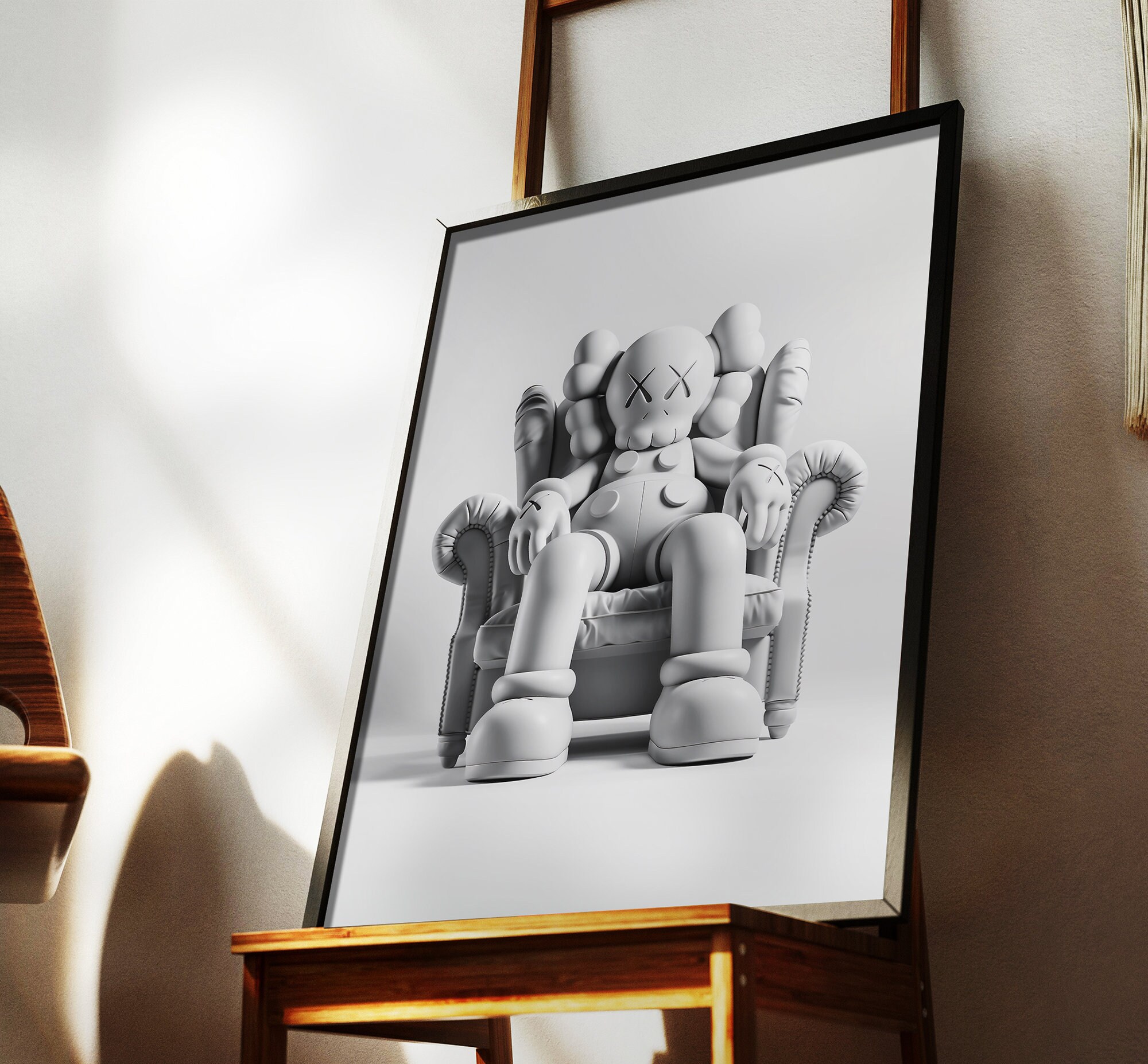 Kaws Poster Set of 3, Kaws Figure | Kaws, 3 Piece Wall Art, Kaws Wall ...