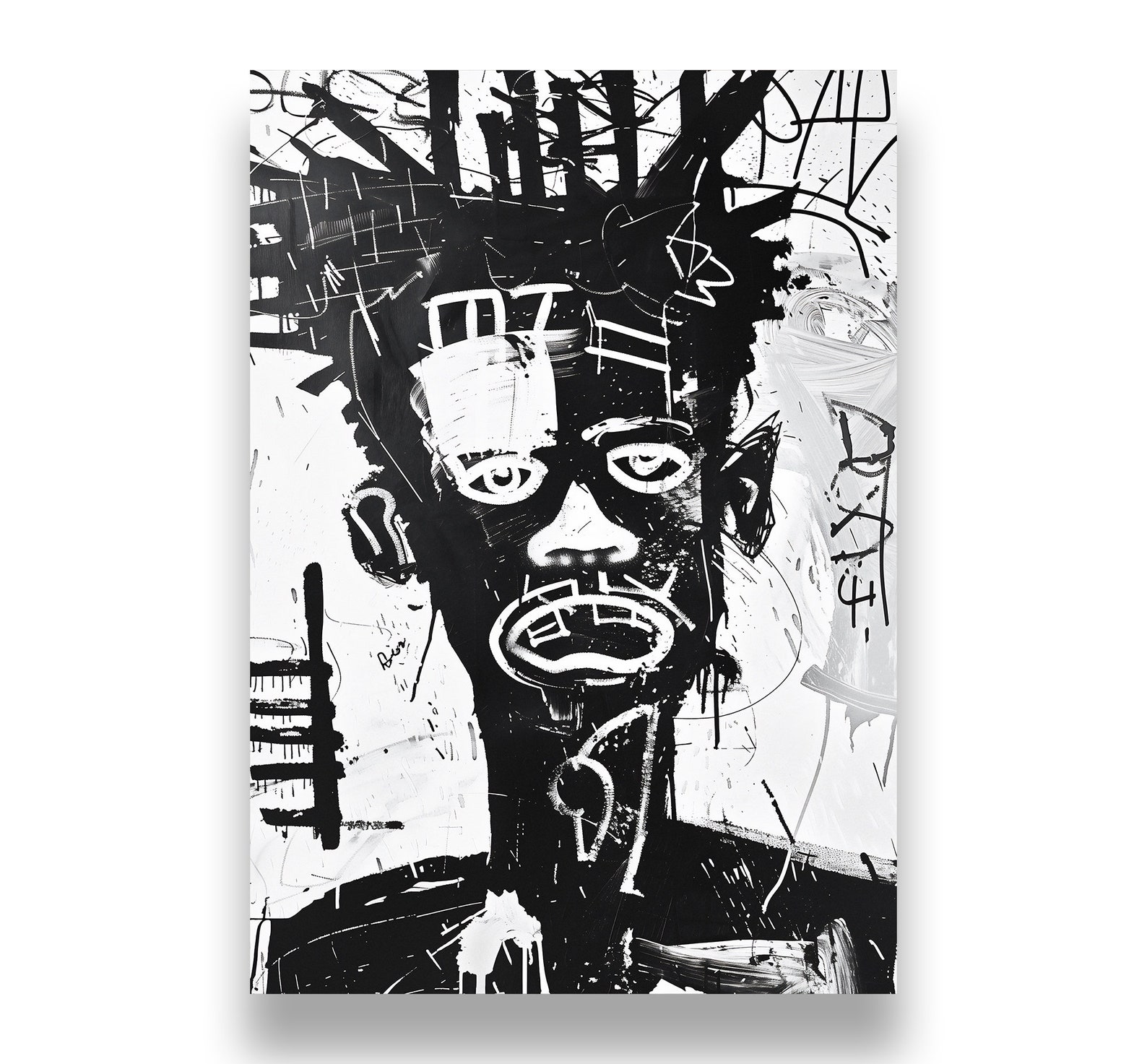 Basquiat Print 3 Piece Wall Art Basquiat Poster, Digital Download, Pop ...