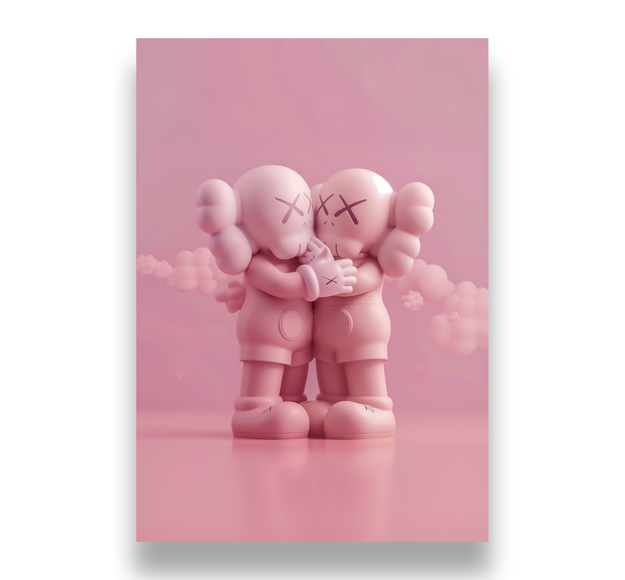 Kaws Poster Bundle 3 Piece Wall Art Love Poster, Printable Kaws Wall ...