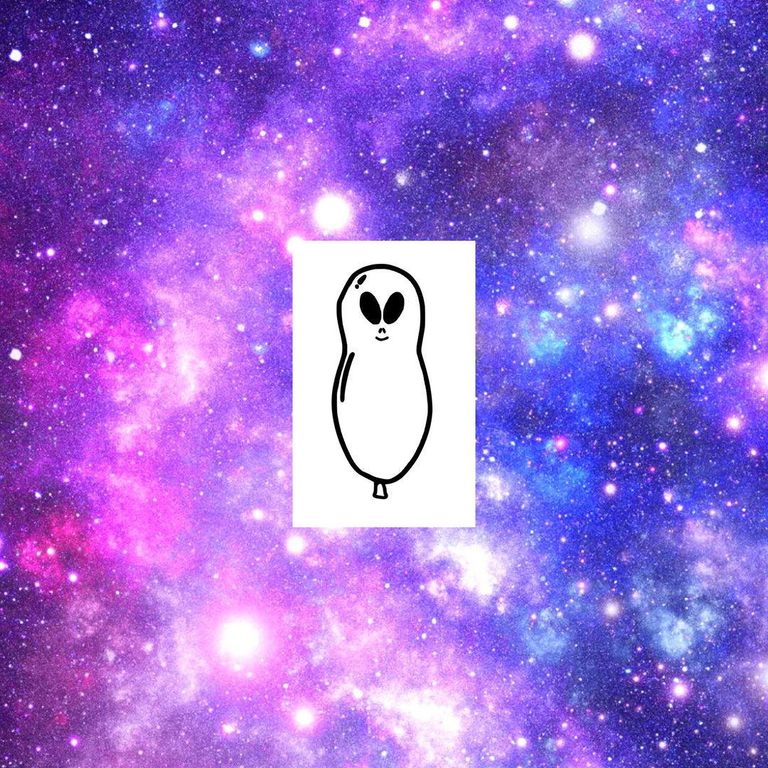 Kevin the Alien Balloon Decal - Etsy