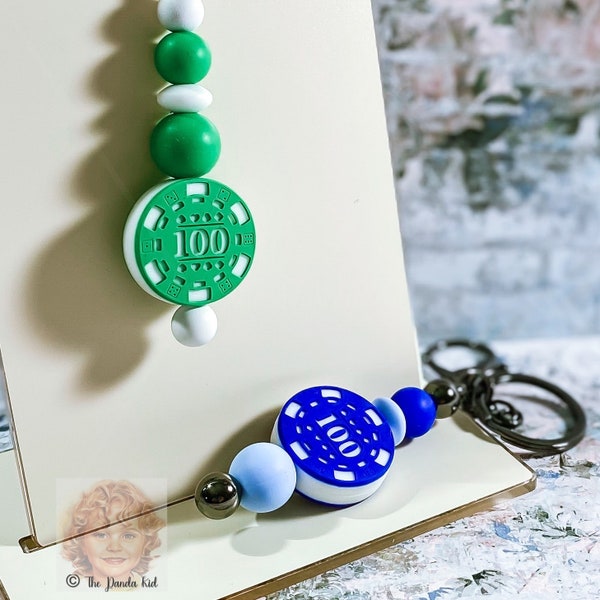 Poker Chip Keychain - Etsy