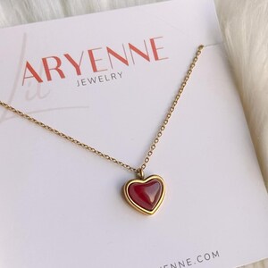 Heart Necklace - Etsy