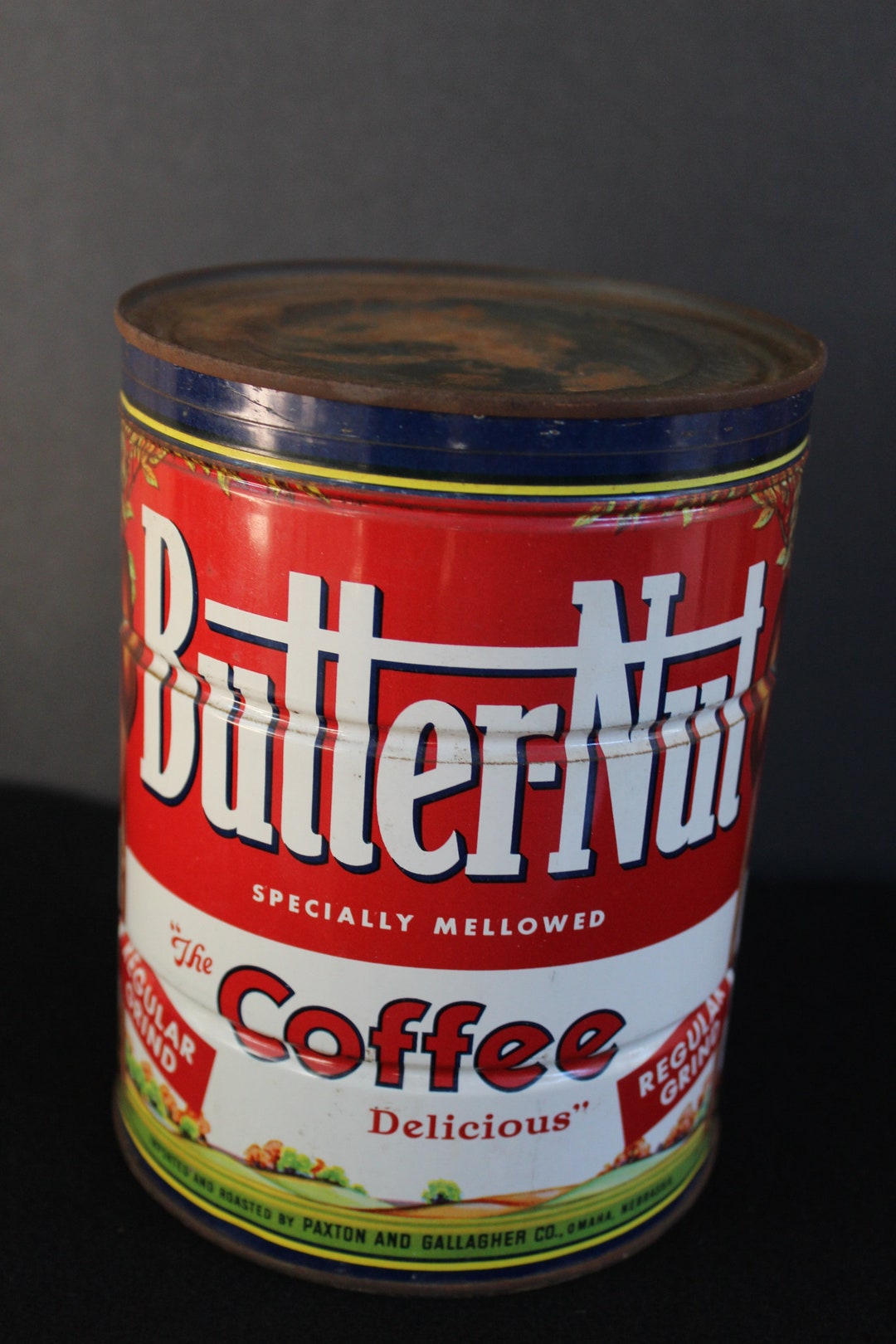 Full Can Butternut Coffee - Etsy