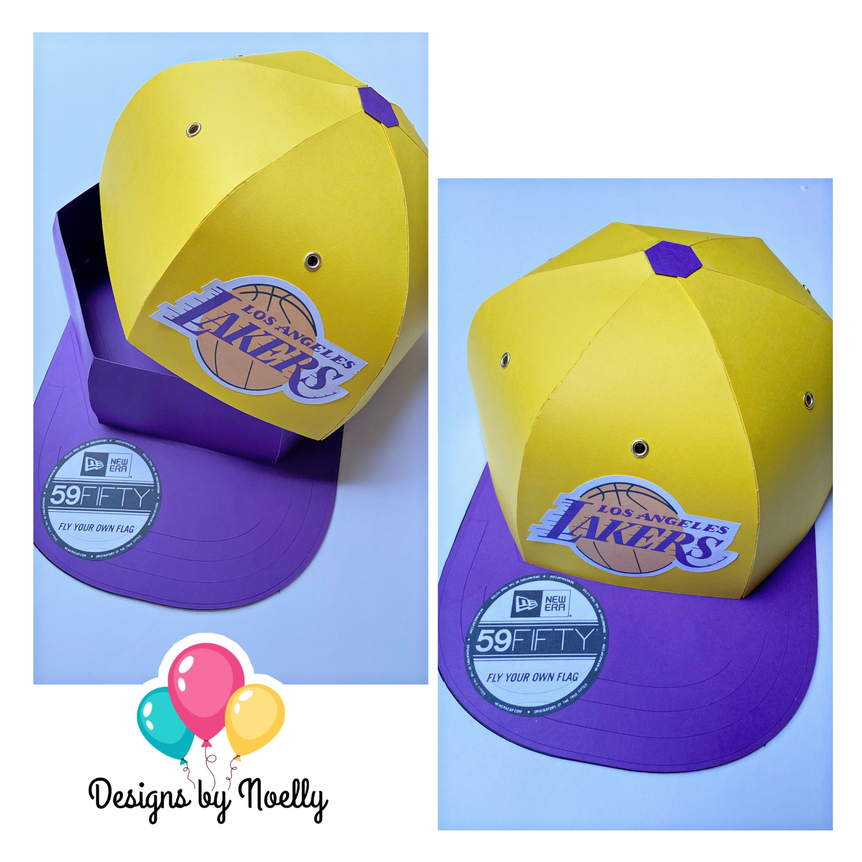 Baseball Cap Gift Box Template