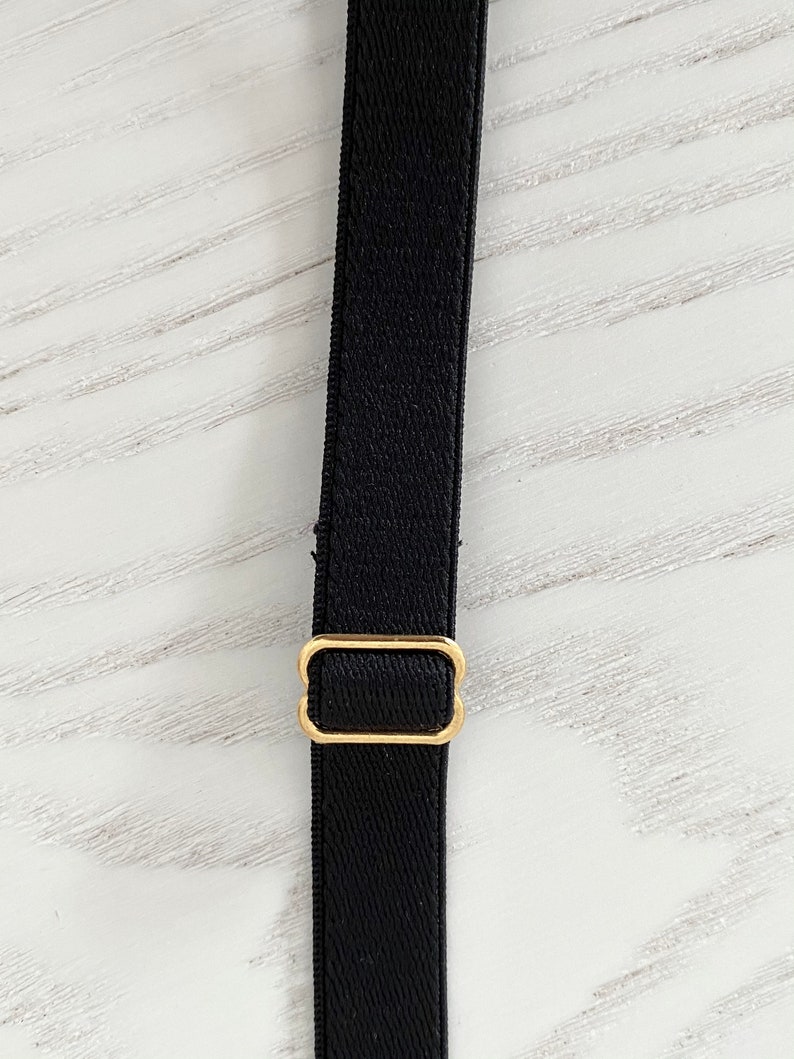 Bra Strap Elastic 10,12,19mm Black - for Bra Making - Made in France - Etsy