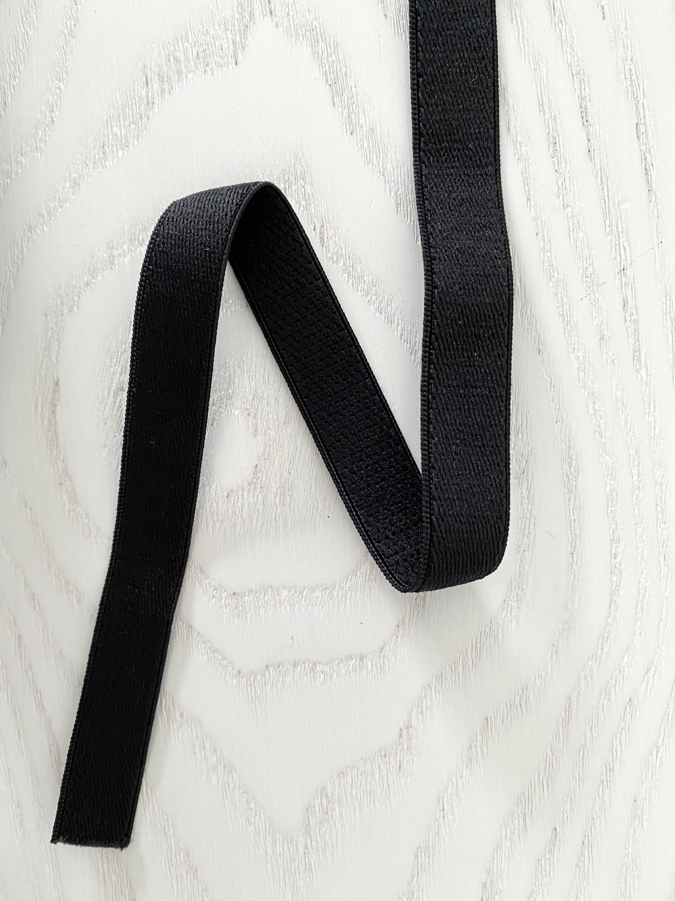Bra Strap Elastic 10,12,19mm Black - for Bra Making - Made in France - Etsy