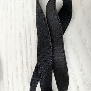 Bra Strap Elastic 10,12,19mm Black - for Bra Making - Made in France - Etsy