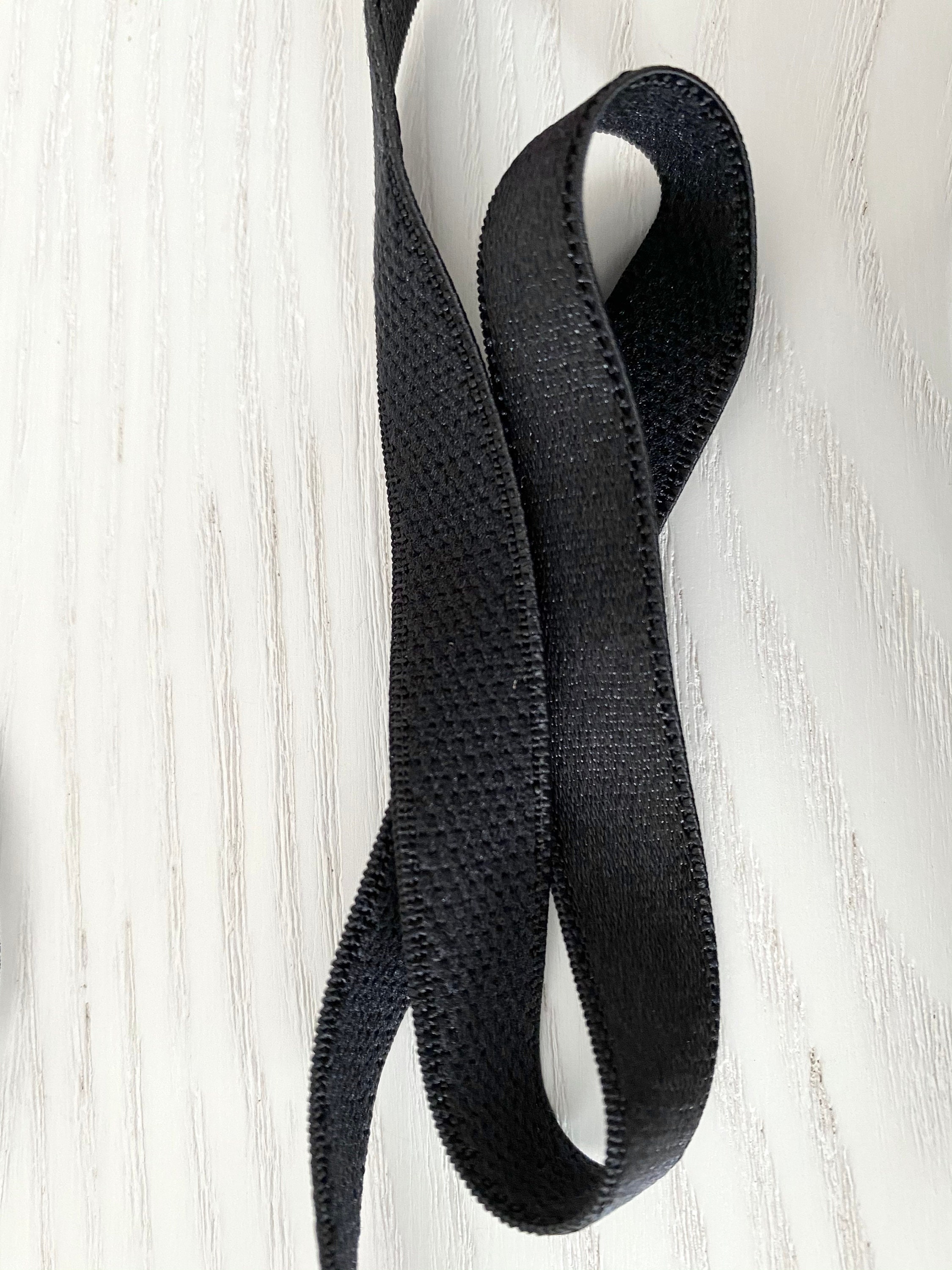 Bra Strap Elastic 10,12,19mm Black - for Bra Making - Made in France - Etsy