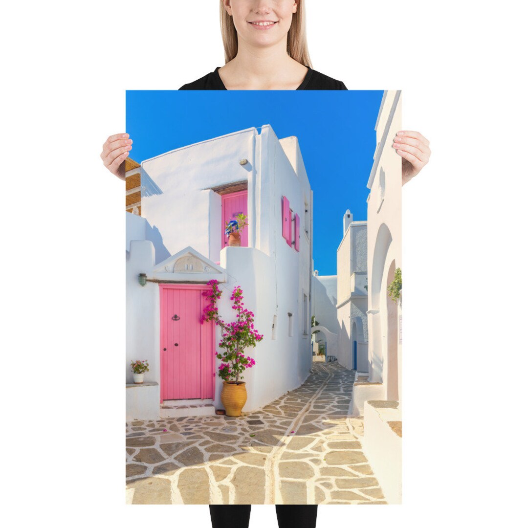 Print - Poster // Paros - Marpissa - Greek Islands - Cyclades - Wall ...