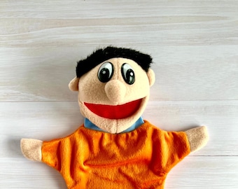 Boy Hand Puppet for Kids Baby Learning Teacher Tools - Etsy