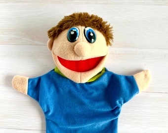 Boy Hand Puppet for Kids Baby Learning Teacher Tools - Etsy