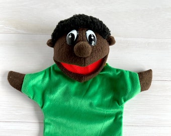 Boy Hand Puppet for Kids, Baby Learning, Teacher Tools, Homeschooling ...