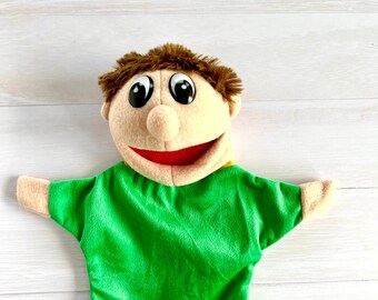 Boy Hand Puppet for Kids Baby Learning Teacher Tools - Etsy