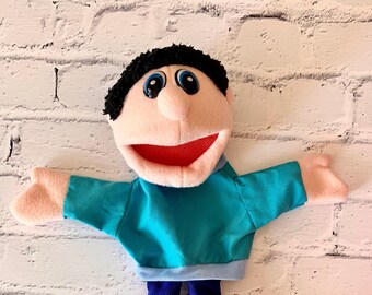 Boy Hand Puppet for Kids Baby Learning Teacher Tools | Etsy