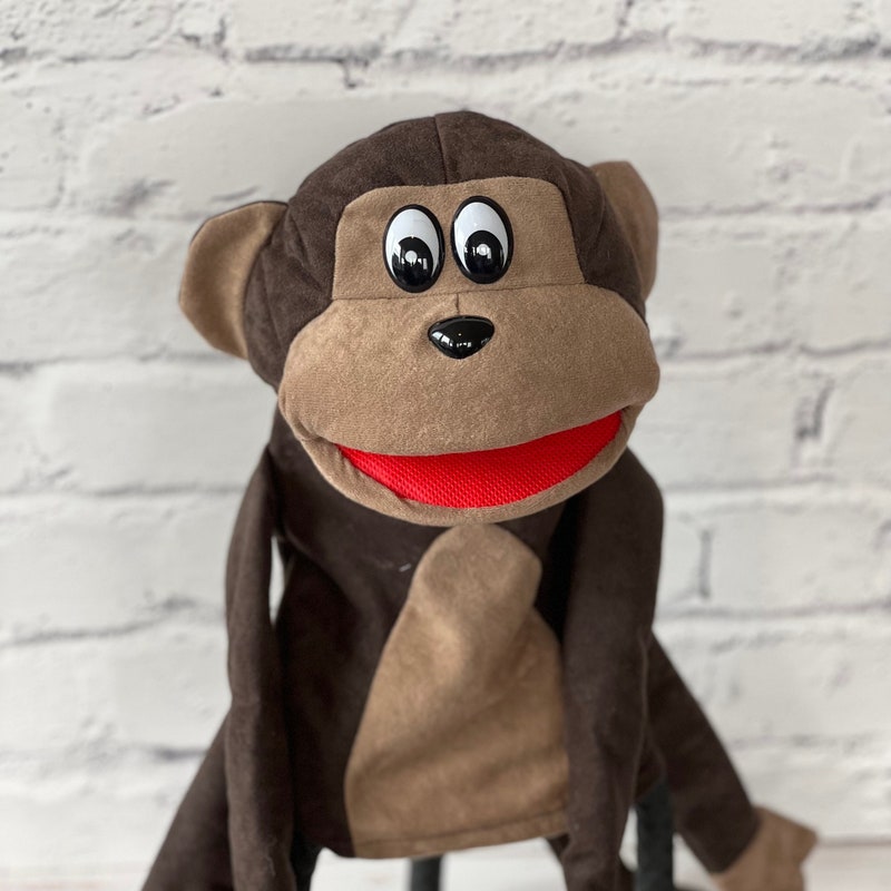 Monkey Puppets - Etsy