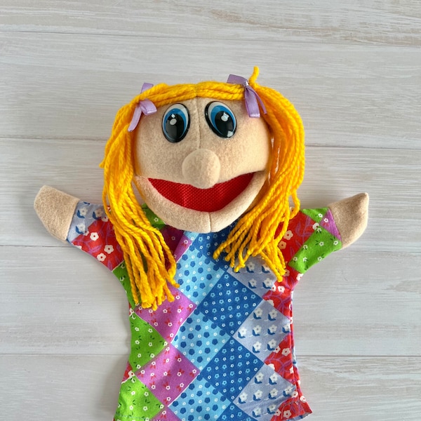 Felted Hand Puppet - Etsy