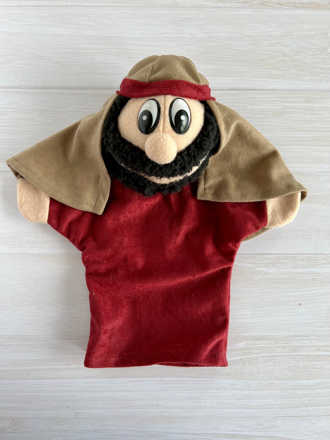 Nativity Hand Puppet Set, Movable Mouth, Bible Story Puppets - Etsy