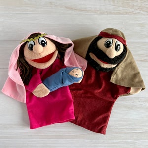 Nativity Hand Puppet Set, Ideal for Nativity Shows in Schools and ...