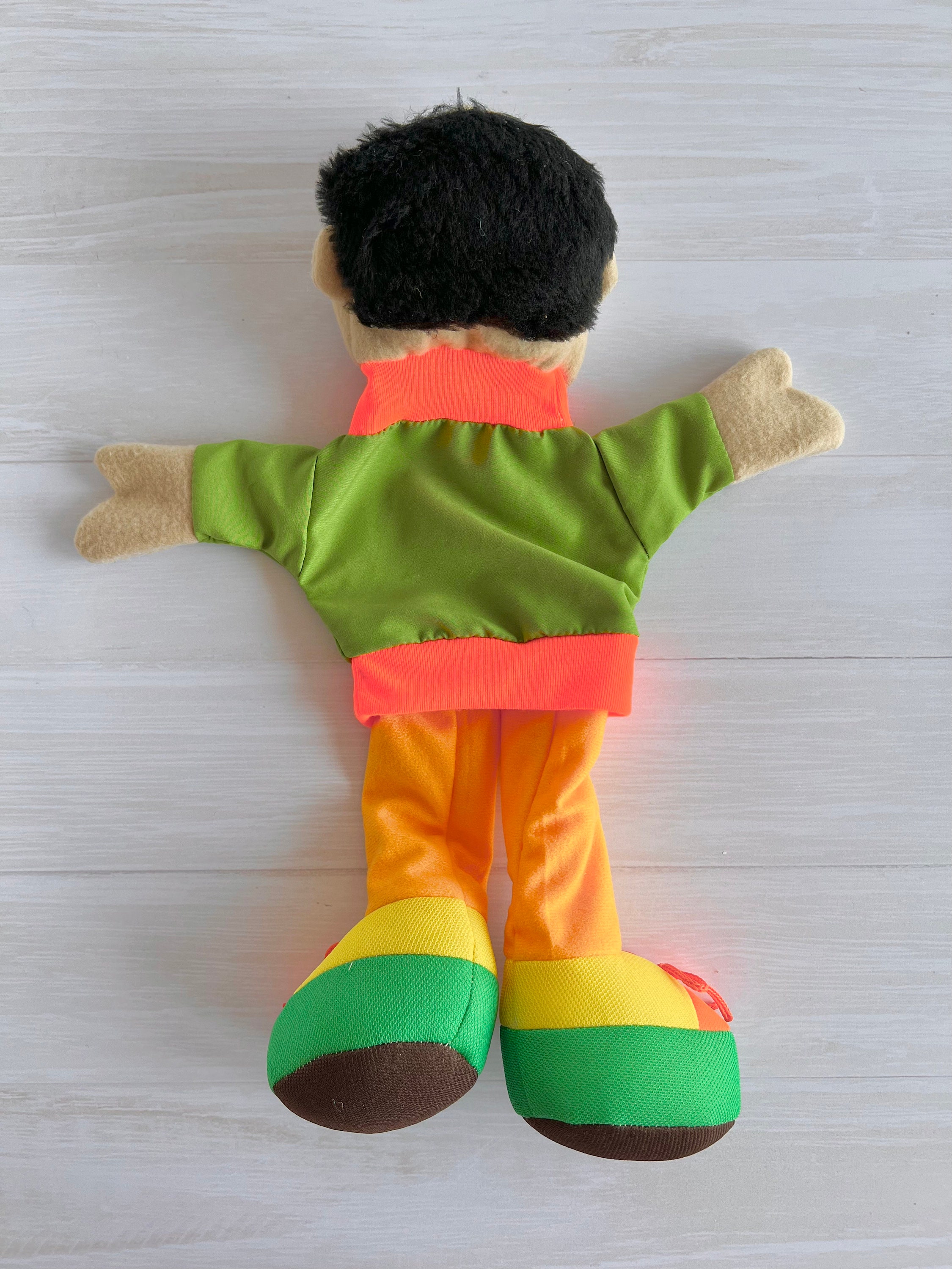 Boy Hand Puppet-black Hair Baby Learning Teacher Tools - Etsy