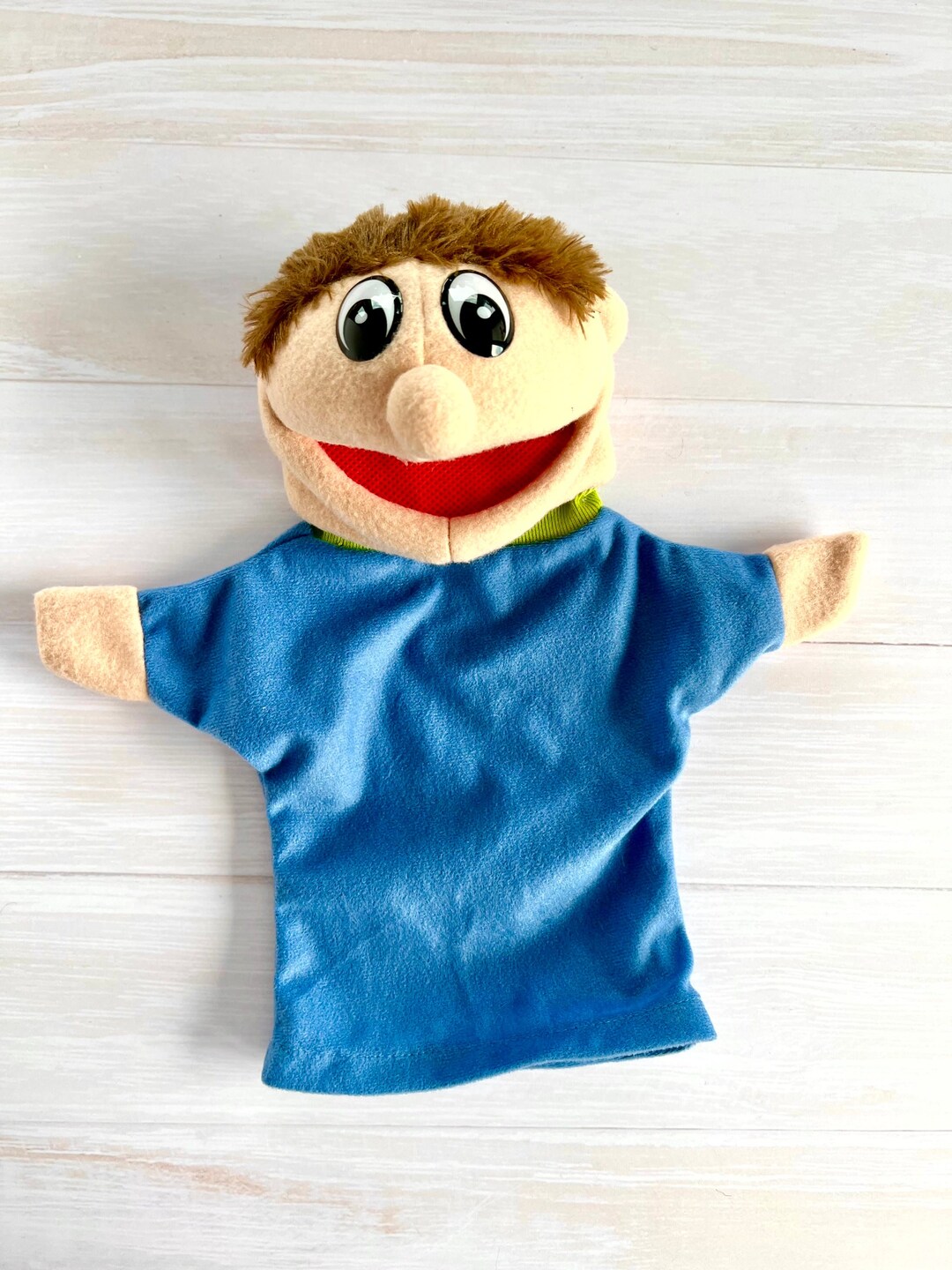 Boy Hand Puppet for Kids, Baby Learning, Teacher Tools, Homeschooling ...