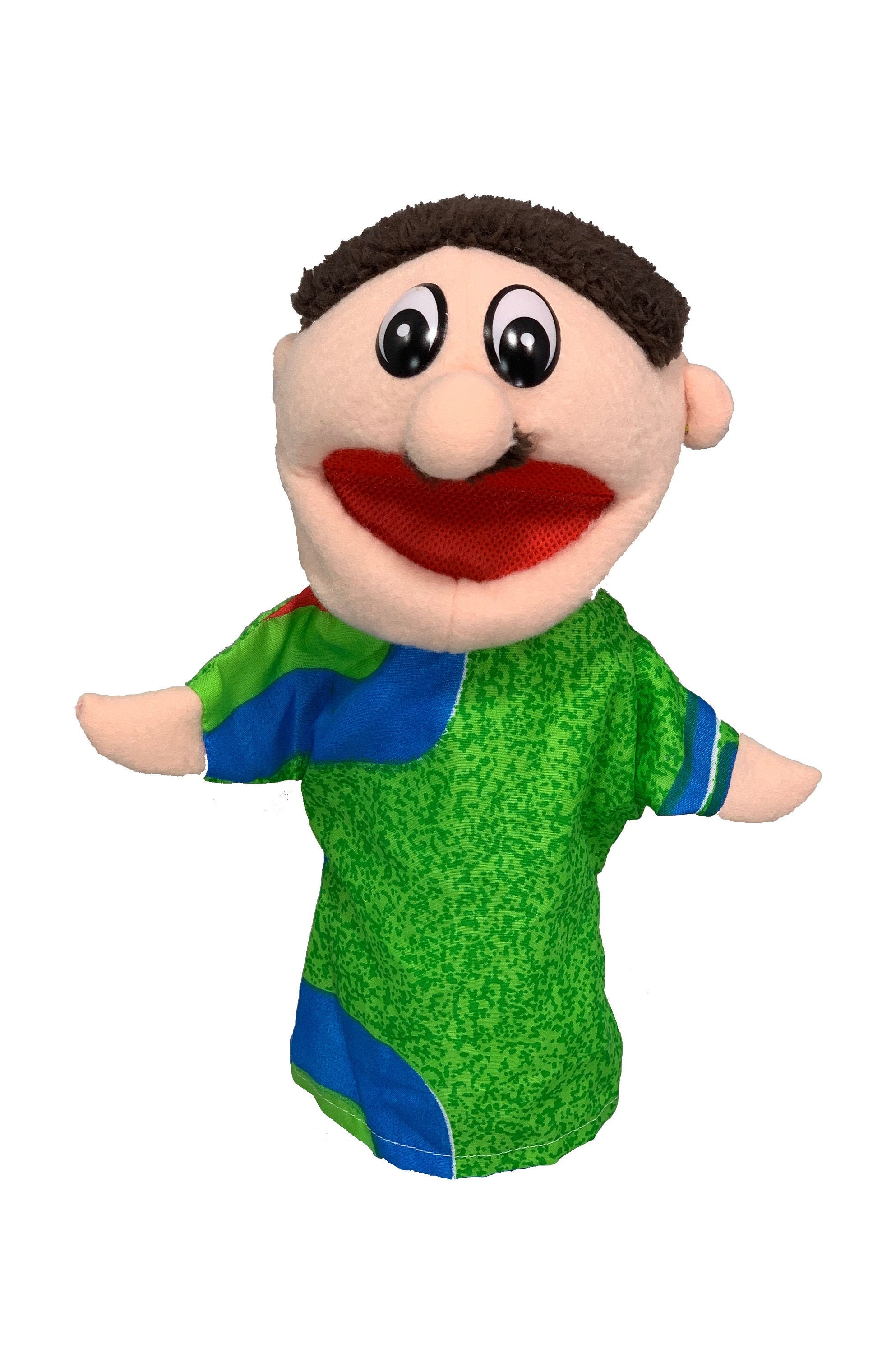Hand Puppet Dad - 12" John, Peach Dad / Teacher, Professional Hand ...