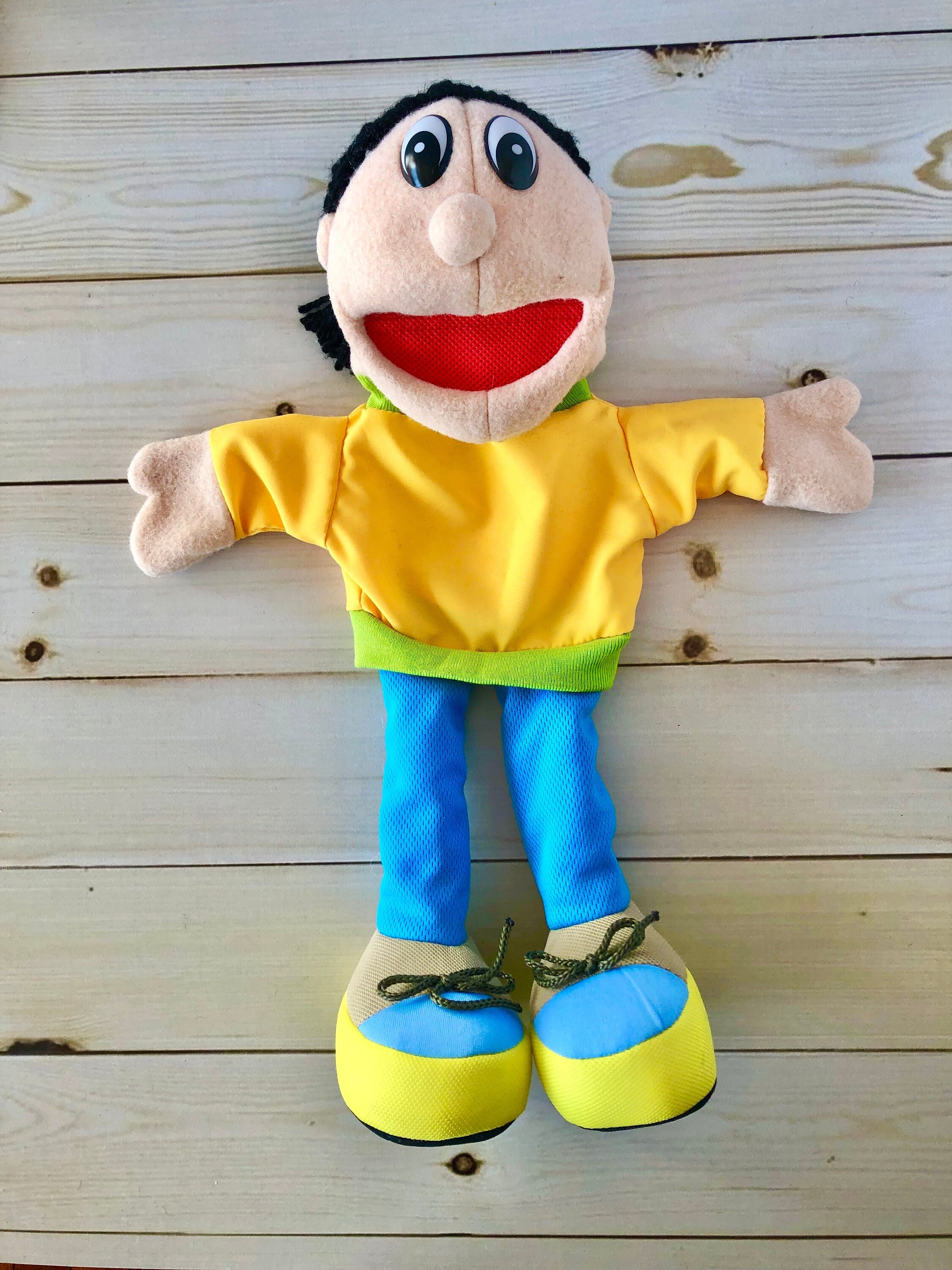 Boy Hand Puppet for Kids Baby Learning Teacher Tools - Etsy