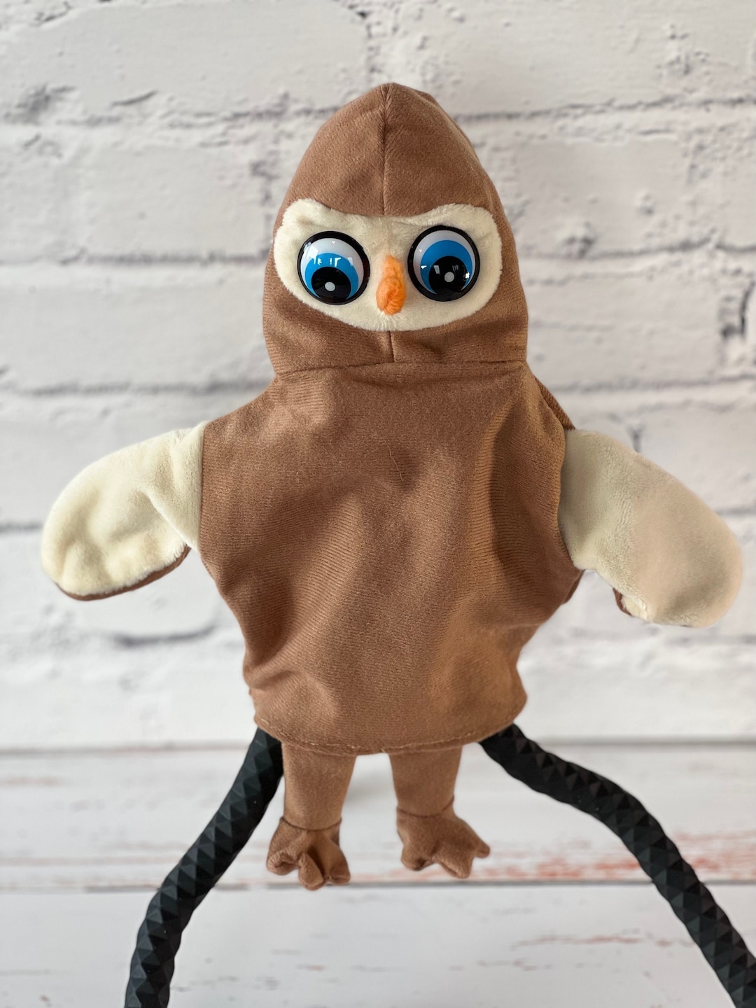 Owl Hand Puppets for Kids Movable Mouth, Children Educational Toys ...