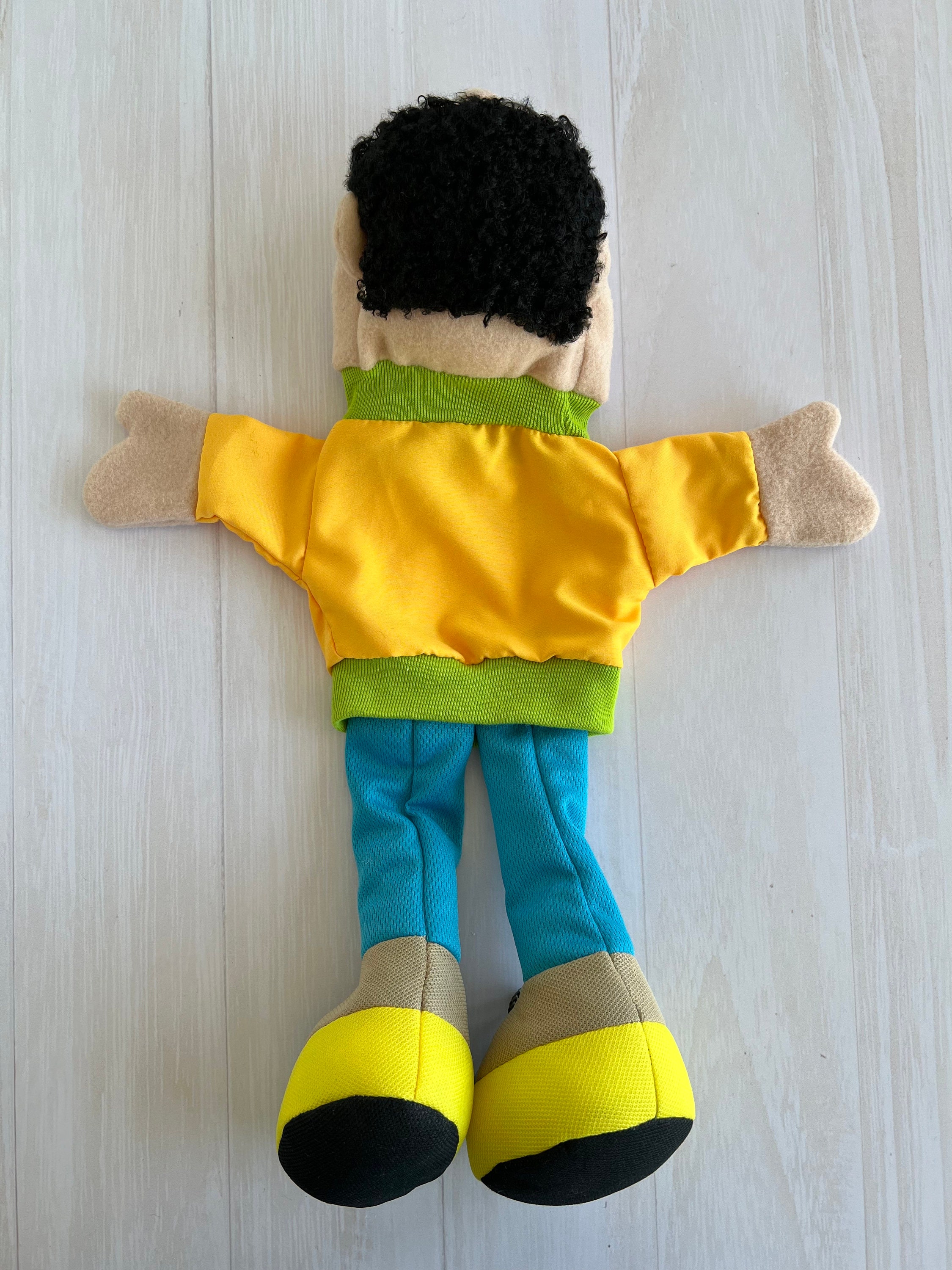 Boy Hand Puppet With Movable Mouth, Interactive Learning Toy - Etsy