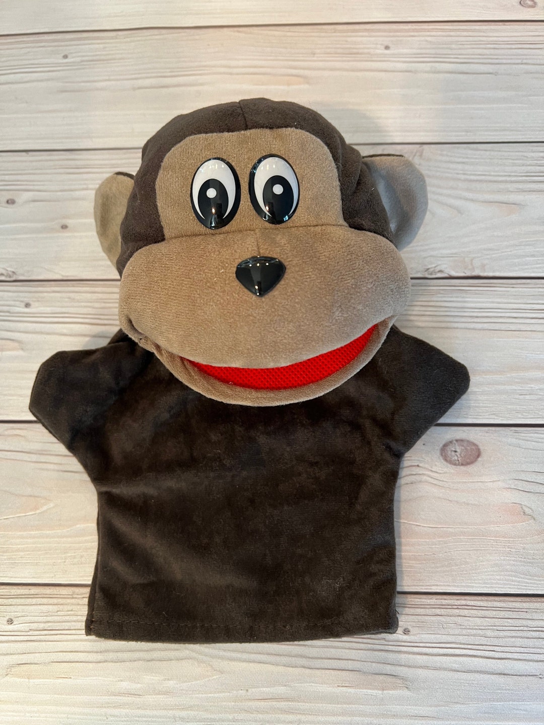 Affe Handpuppe / Zootier Handpuppen Halbkörper Arbeitsmund für Kinder ...