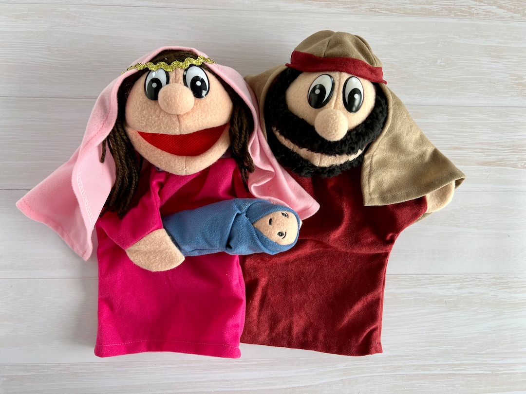Nativity Hand Puppet Set, Ideal for Nativity Shows in Schools and ...