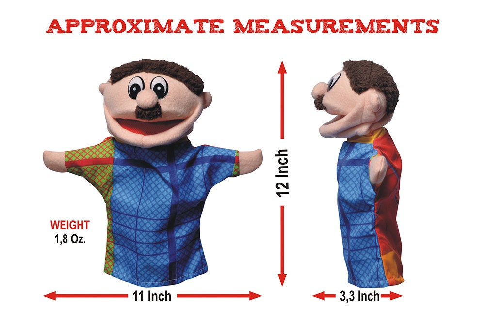 Boy Hand Puppet for Kids Baby Learning Teacher Tools - Etsy