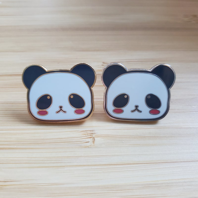 Panda Enamel Pin - Etsy