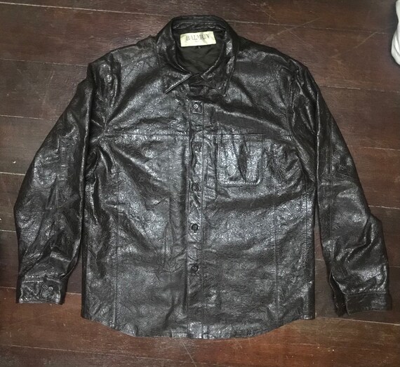 Vintage Balmain paris leather jacket - Gem