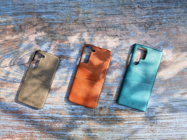 Samsung Leather Wallet Phone Case With Card Holder for Samsung Galaxy ...