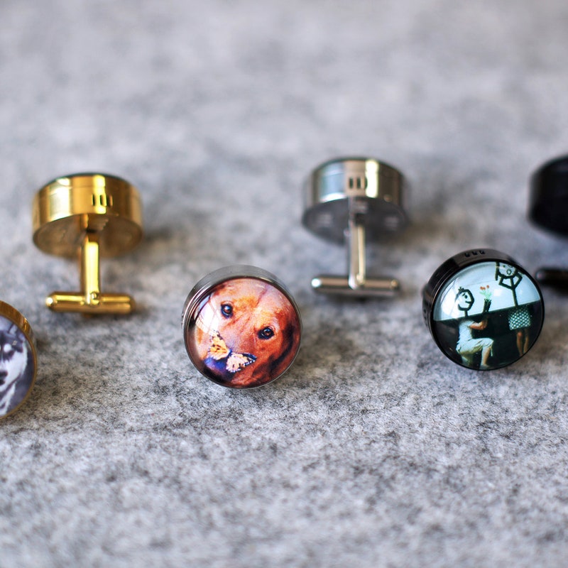 Photo Cufflinks - Etsy