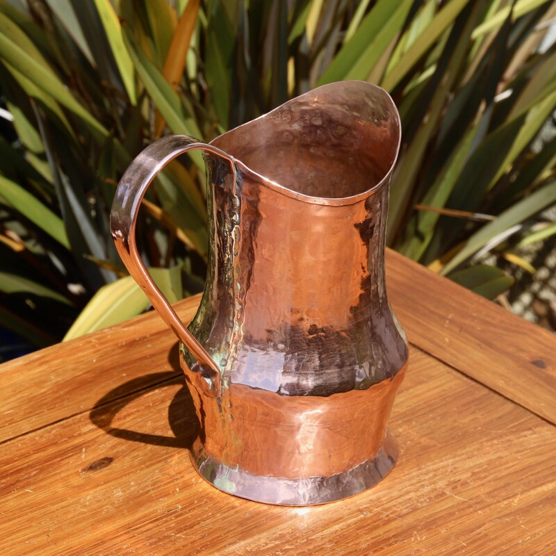 Copper Pitcher - Etsy