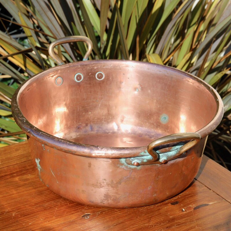 Copper Jam Pan - Etsy UK