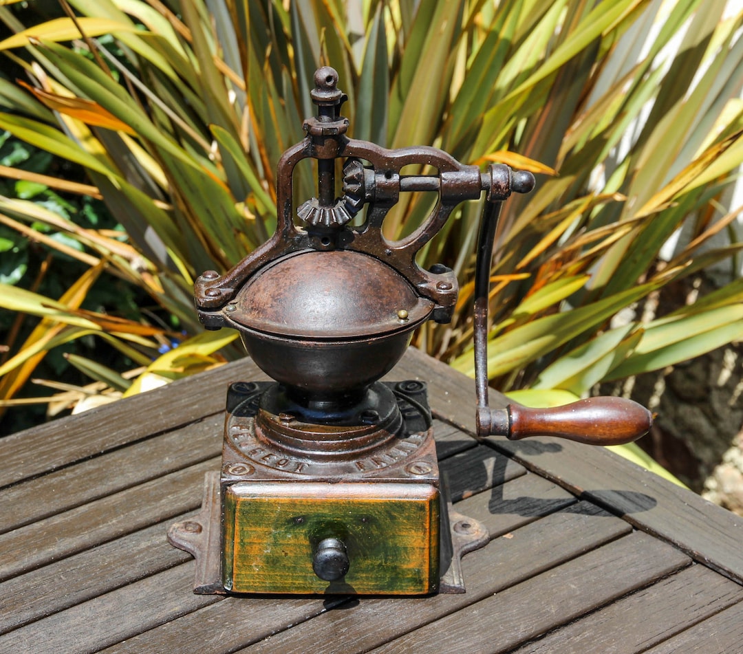 Antique French PEUGEOT FRÈRES A0 Countertop Coffee Mill / Early 1900s ...