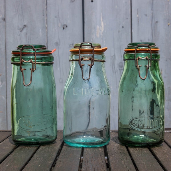 French Canning Jar - Etsy