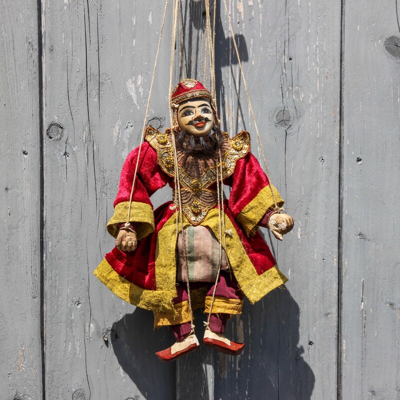 Myanmar Marionette - Etsy