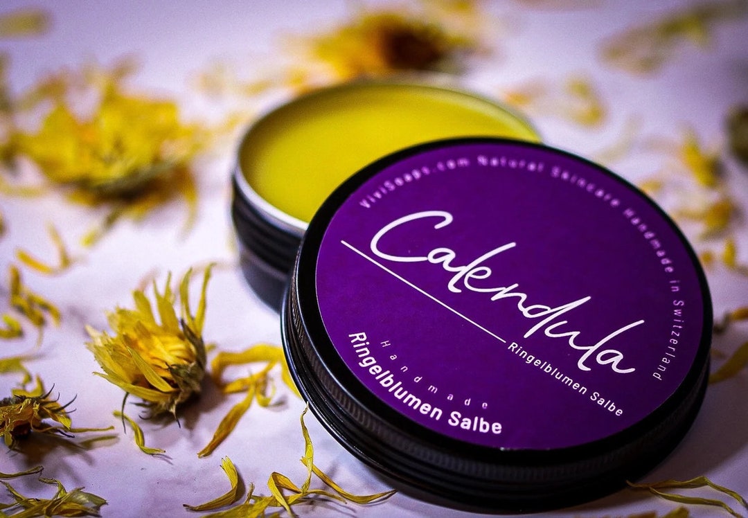 Marigold Balm - Calendula Ointment - Natural Cosmetics - Handmade ...