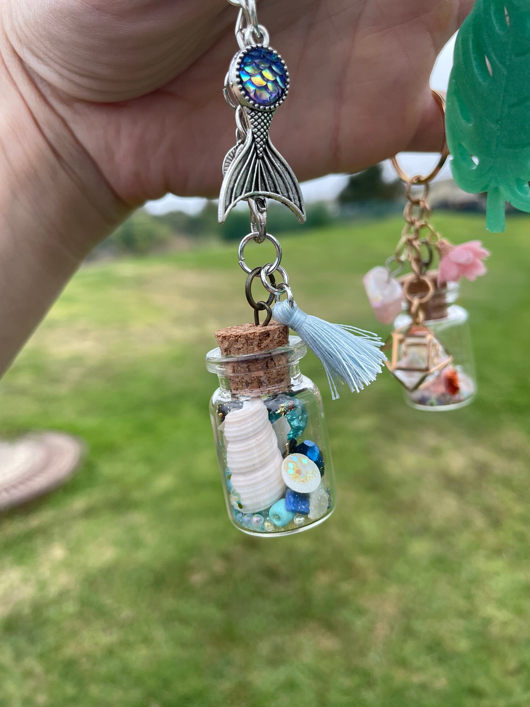 Dreamy Treasure Jar Keychain Set - Etsy