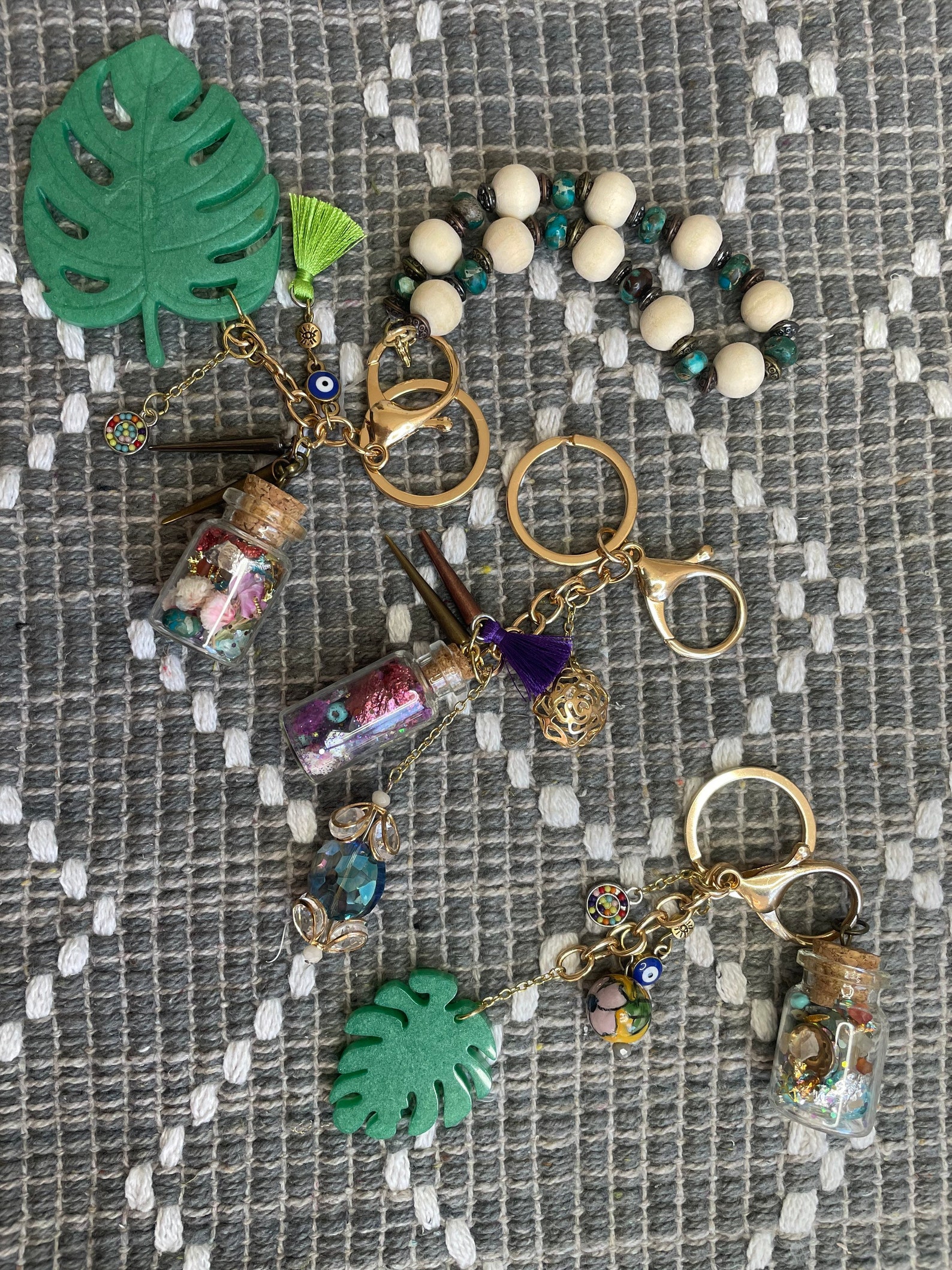 Dreamy Treasure Jar Keychain Set - Etsy