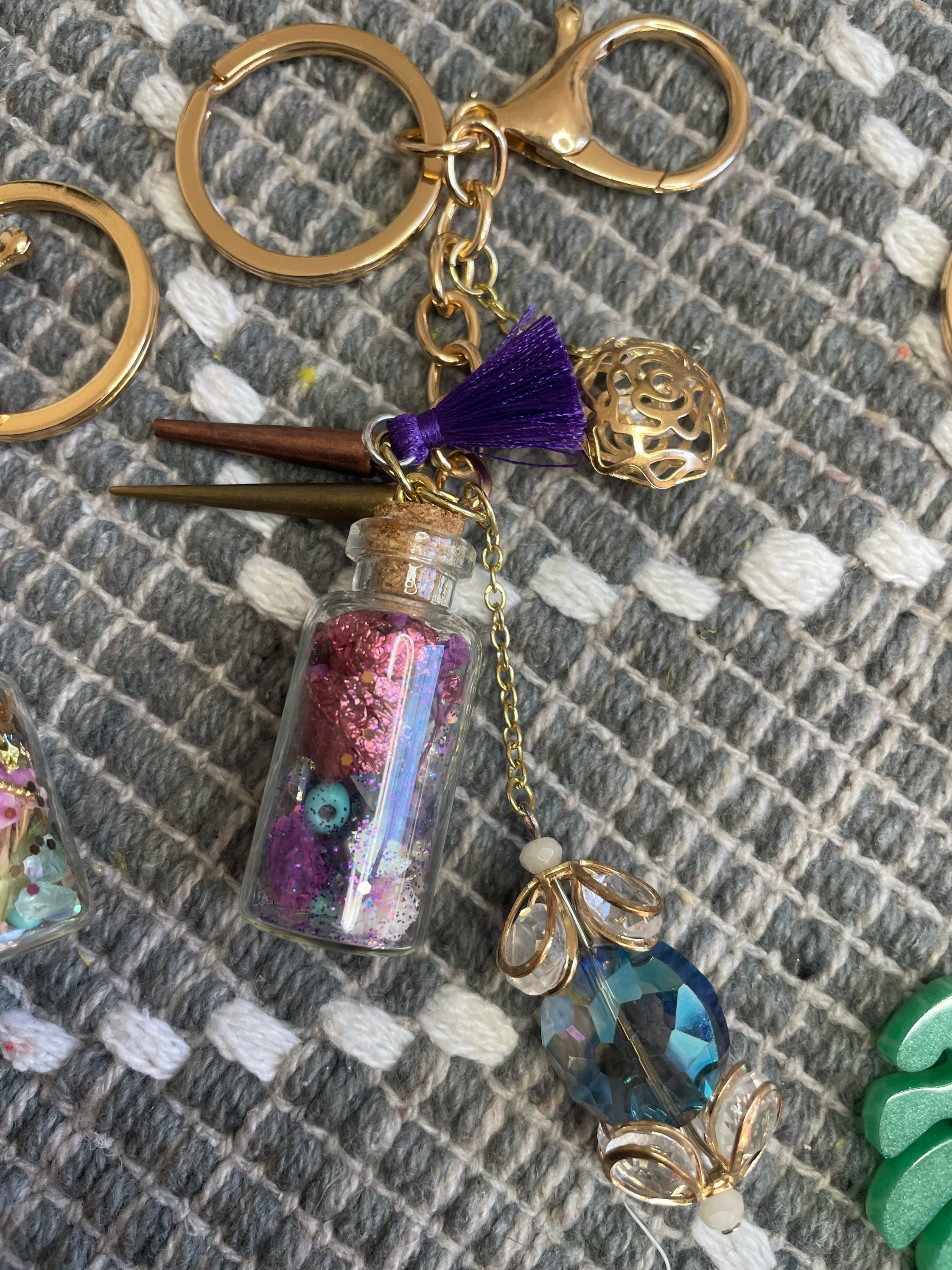 Dreamy Treasure Jar Keychain Set - Etsy