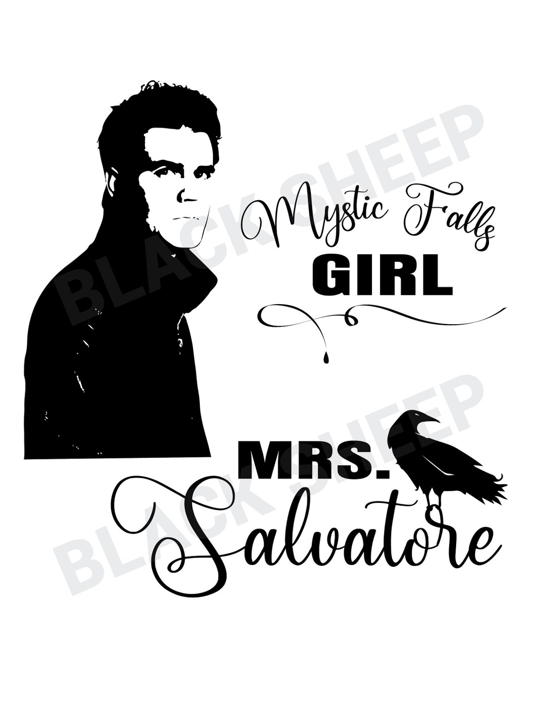 Vampire Diaries Svg, Stefan, Salvatore, Vampire, Cricut Svg, Cricut Cut ...